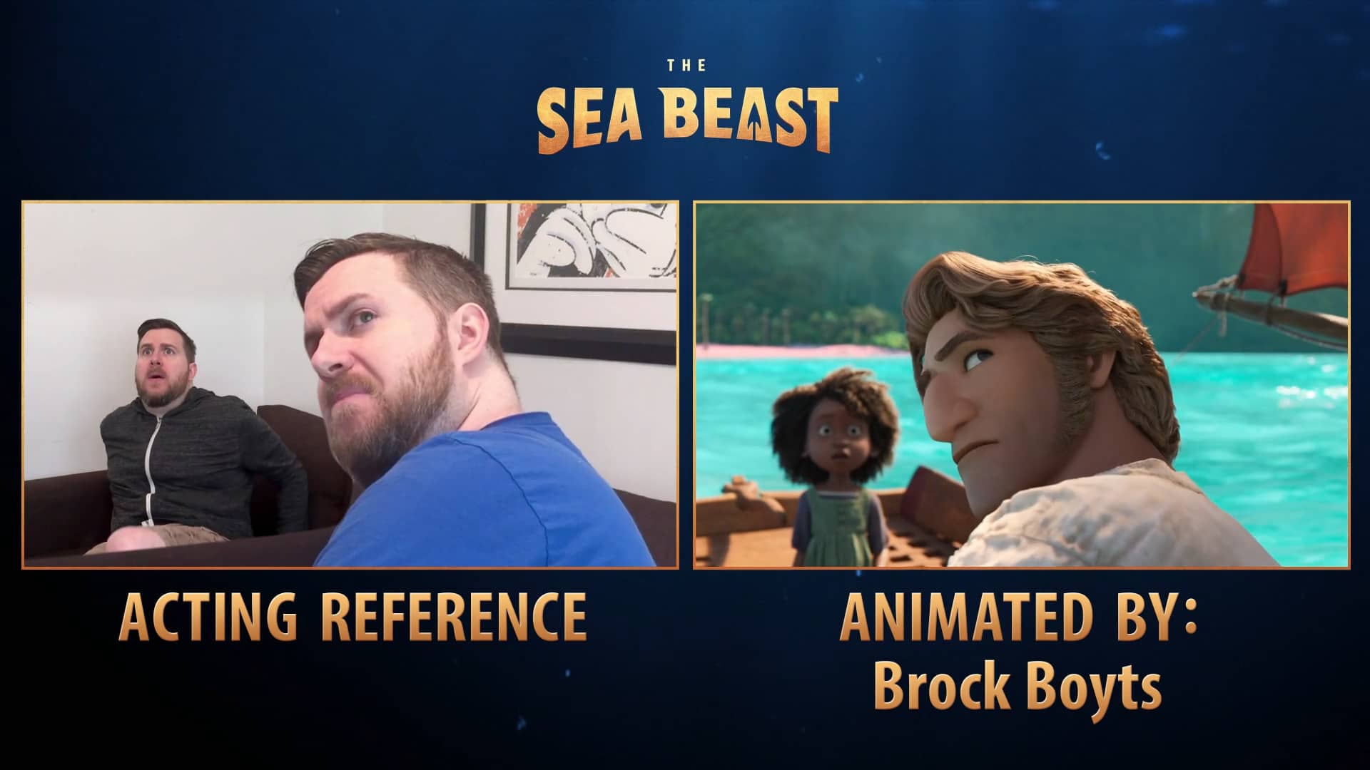 The Sea Beast Acting Reference Reel - Brock Boyts on Vimeo