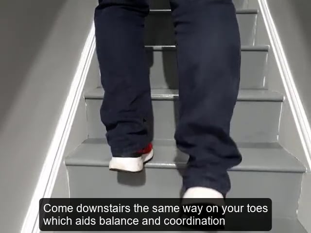 Stair Walking Exercise on Vimeo