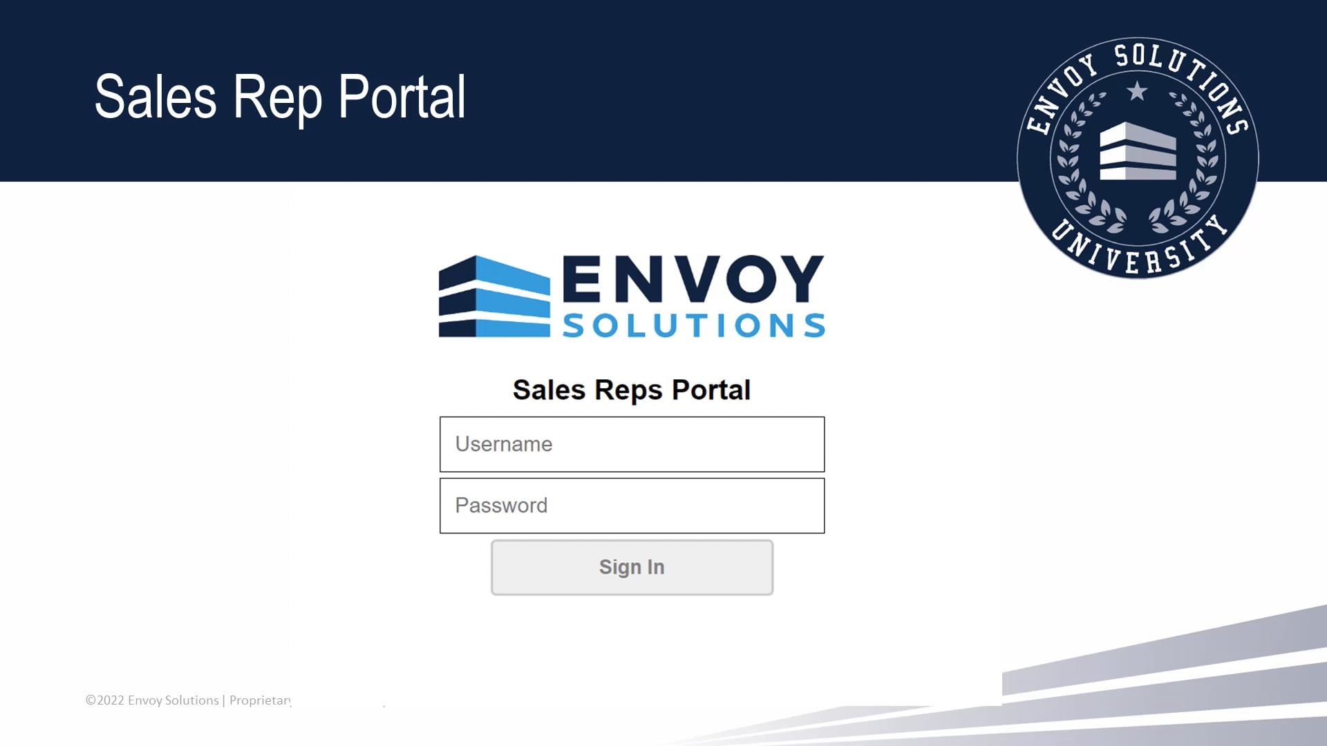 Sales Rep Portal review on Vimeo