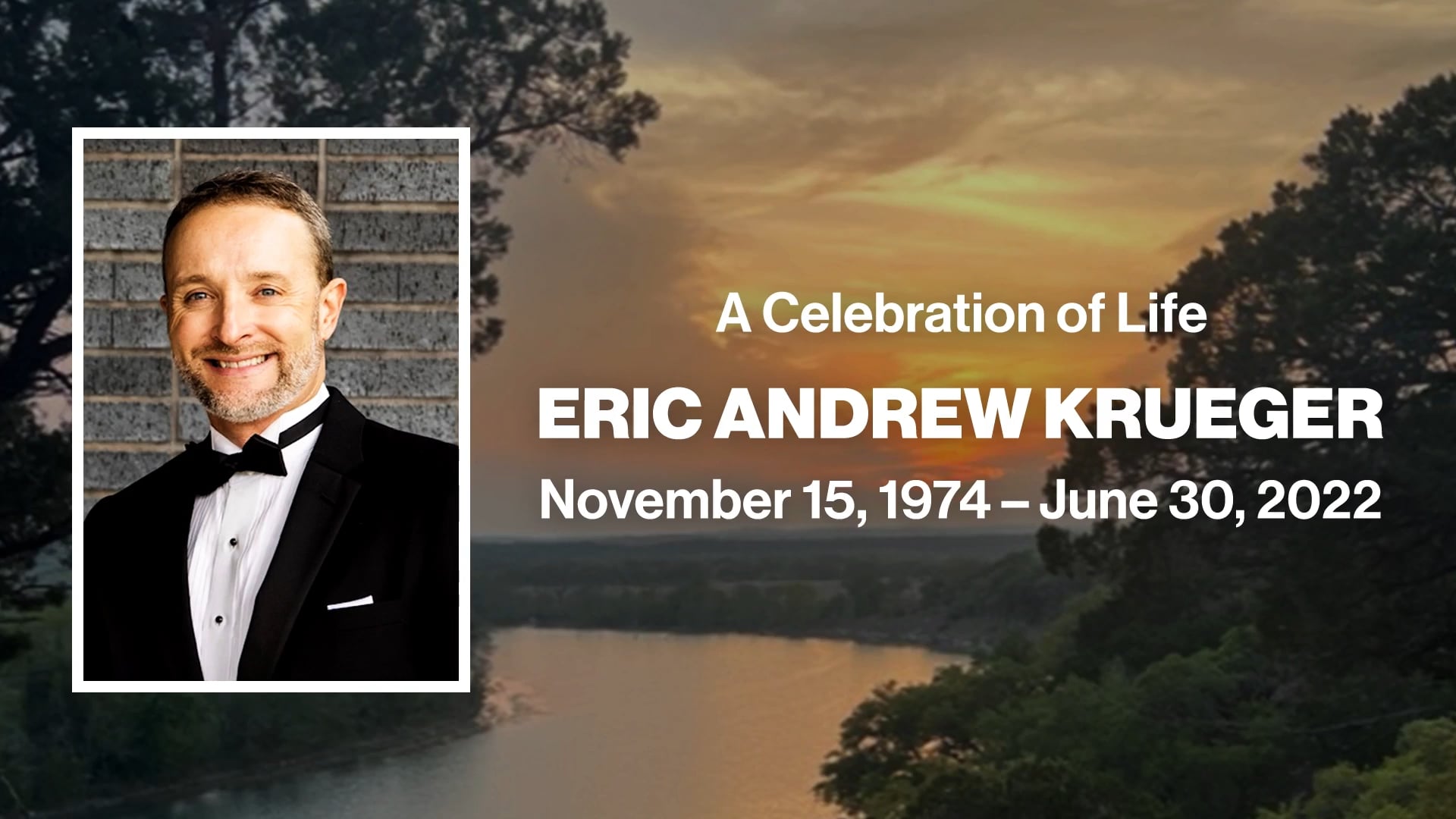 Eric Krueger Memorial Service on Vimeo