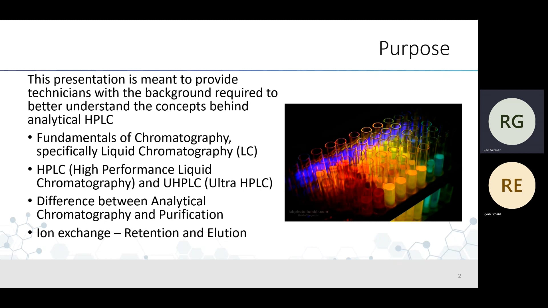 HPLC training PowerPoint Presentation on Vimeo