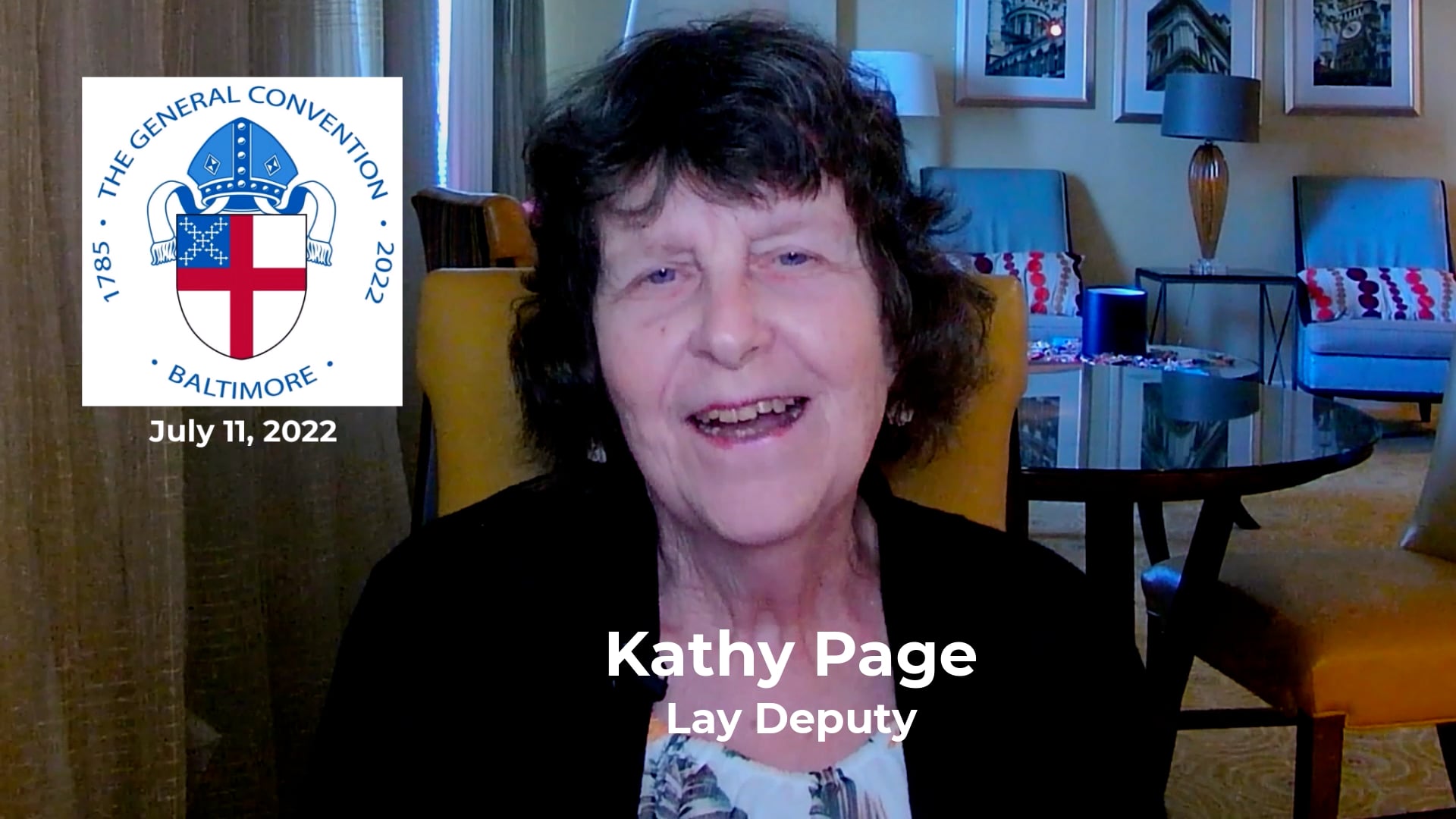 Kathy Page - 80th General Convention on Vimeo