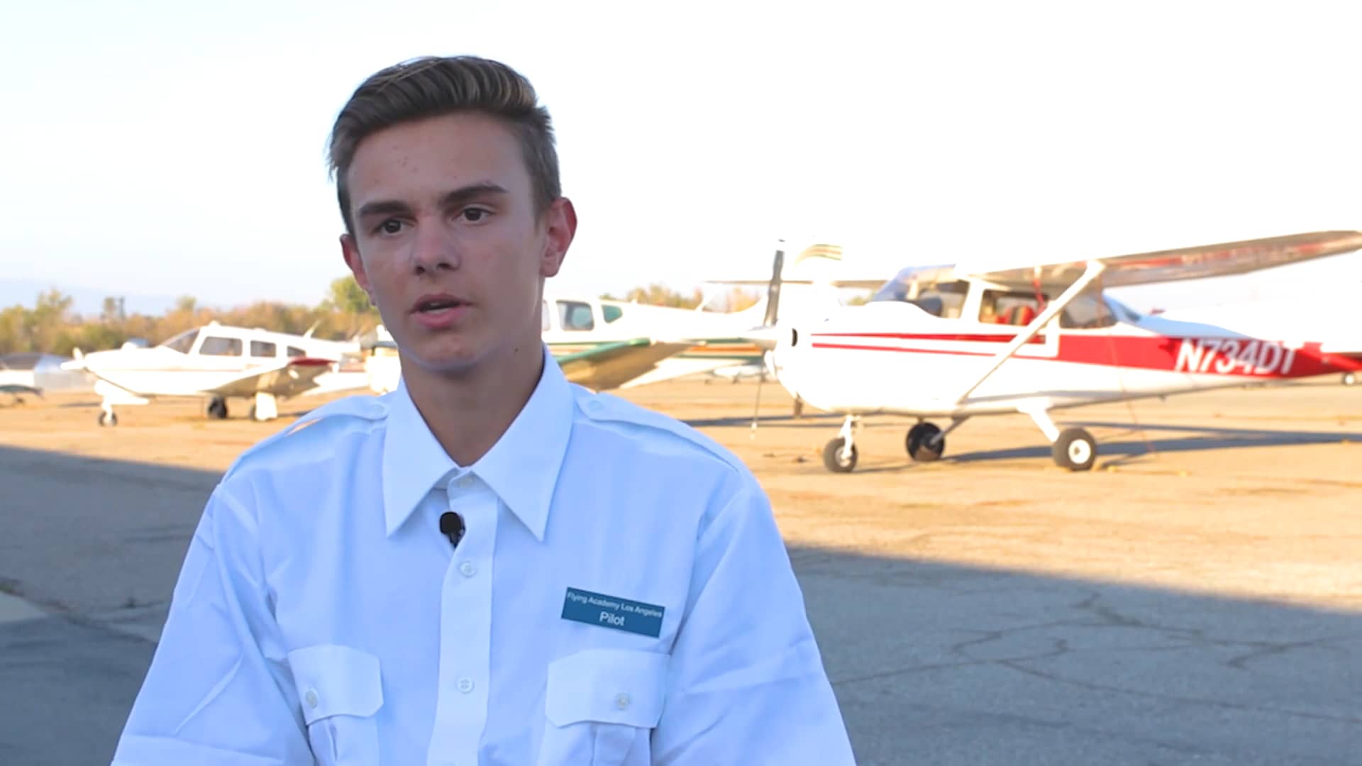 How did Matthew become a pilot! Interview with Flying Academy student ...