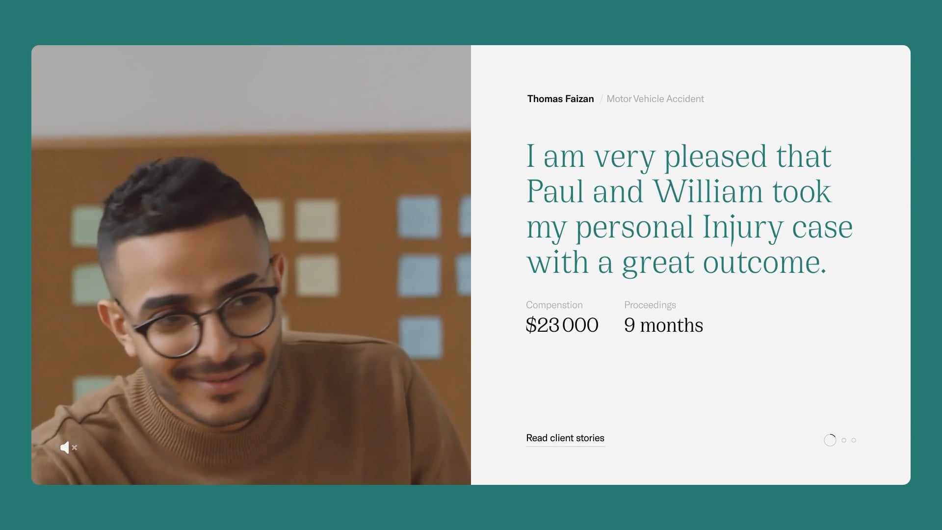 Testimonial Card Animation on Vimeo