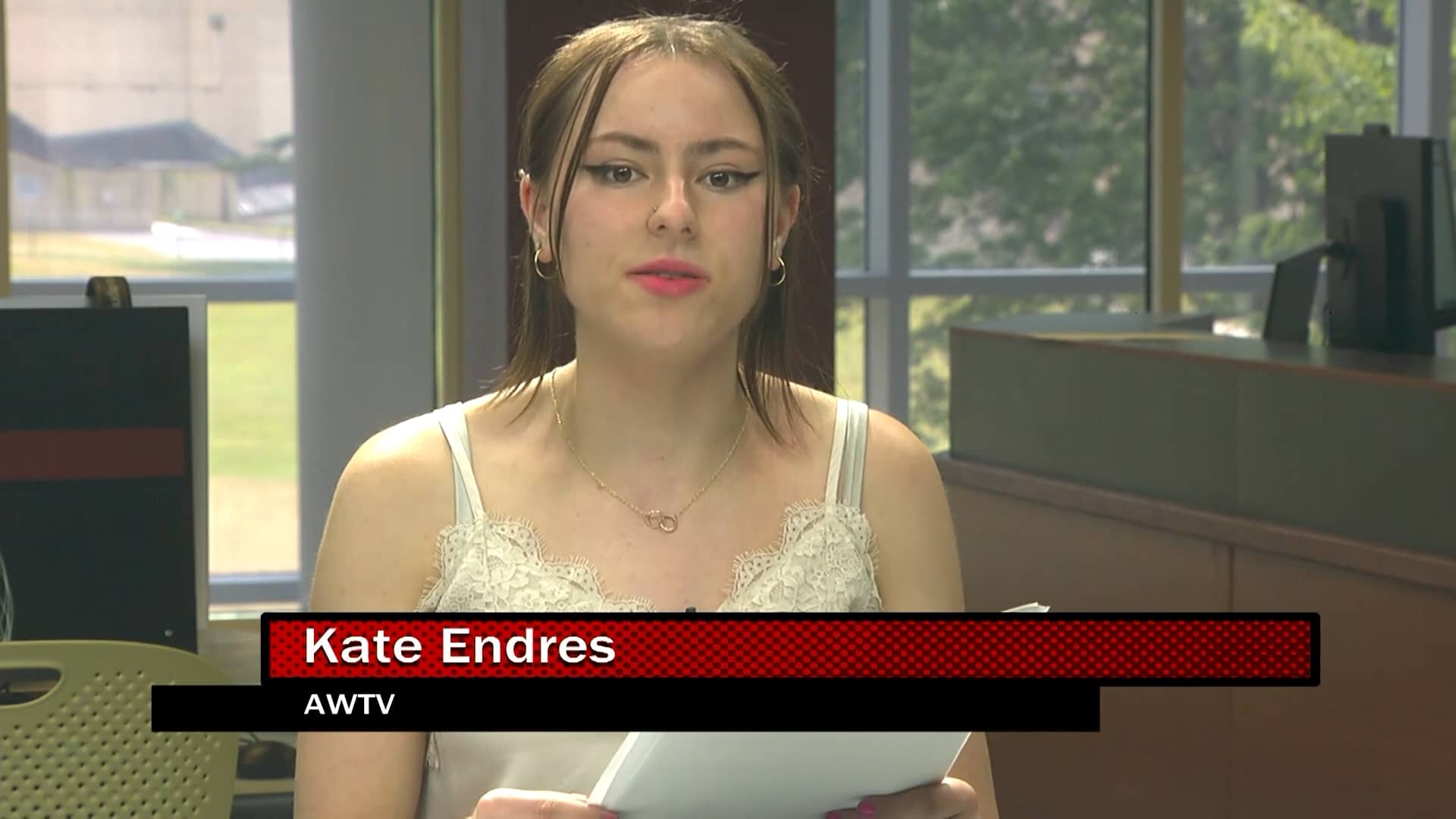 Kate Endres w/ Anthony Palumbo reporting on Vimeo
