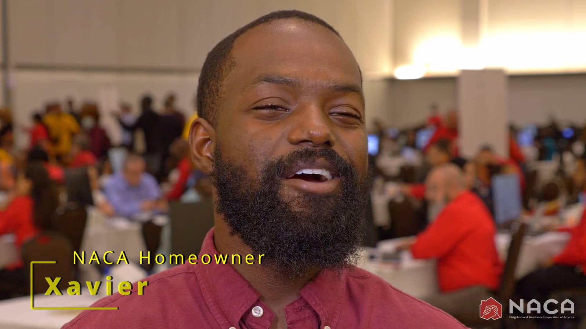 Xavier Drayton NACA Homeowner Testimonial ADE Miami May 2022 on Vimeo