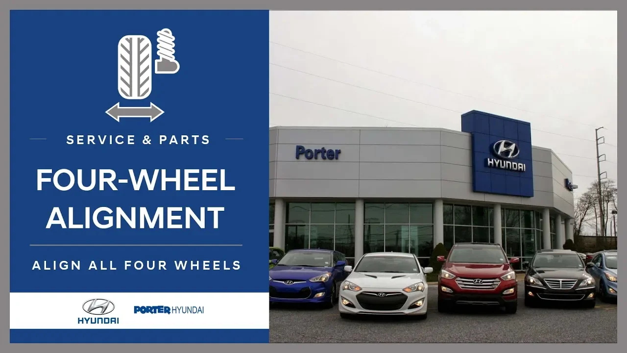Hyundai Four-Wheel Alignment Newark, DE // Porter Hyundai Service on Vimeo