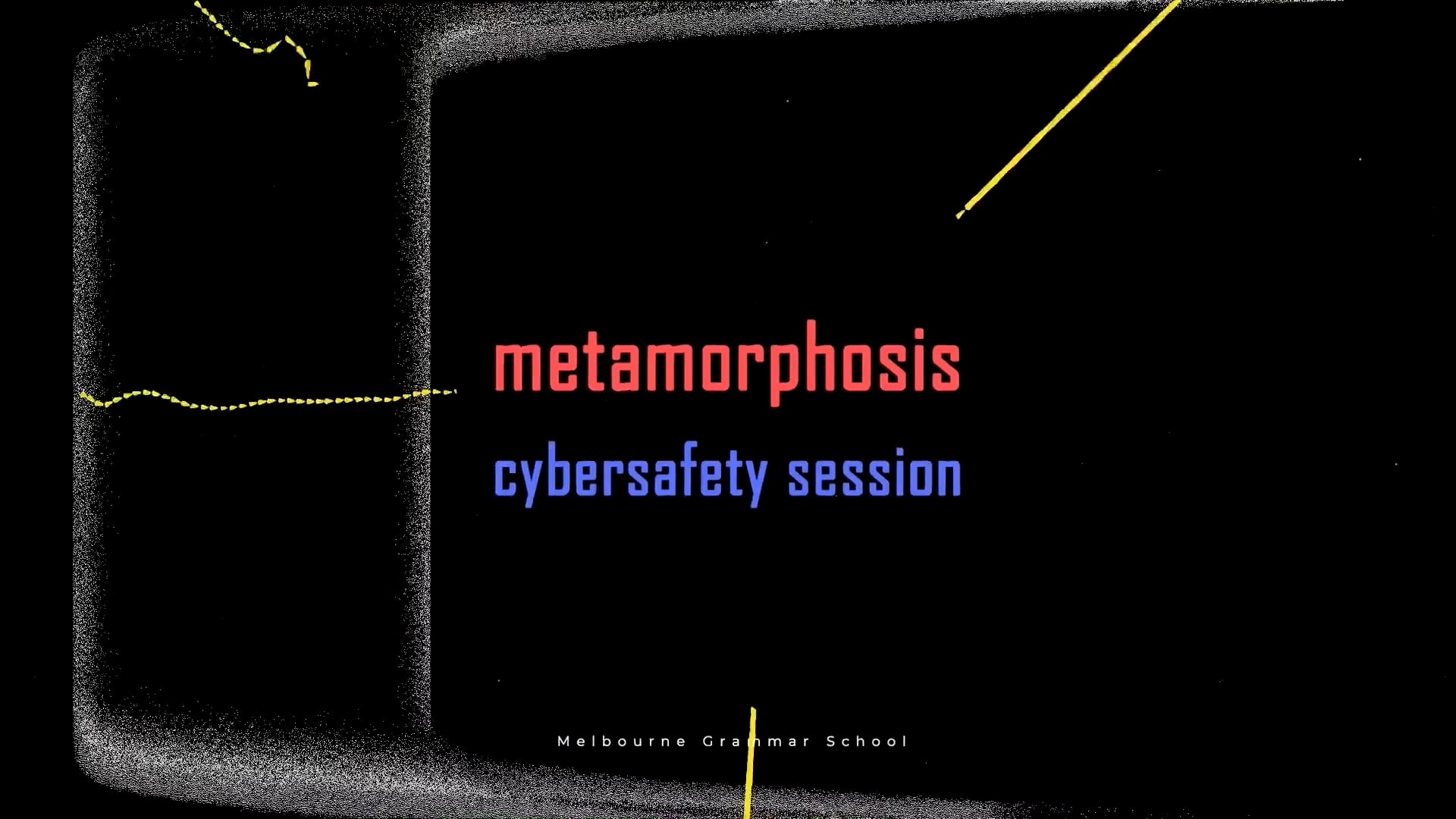 'Metamorphosis' - Technology, Cybersafety and Gaming Presentation on Vimeo