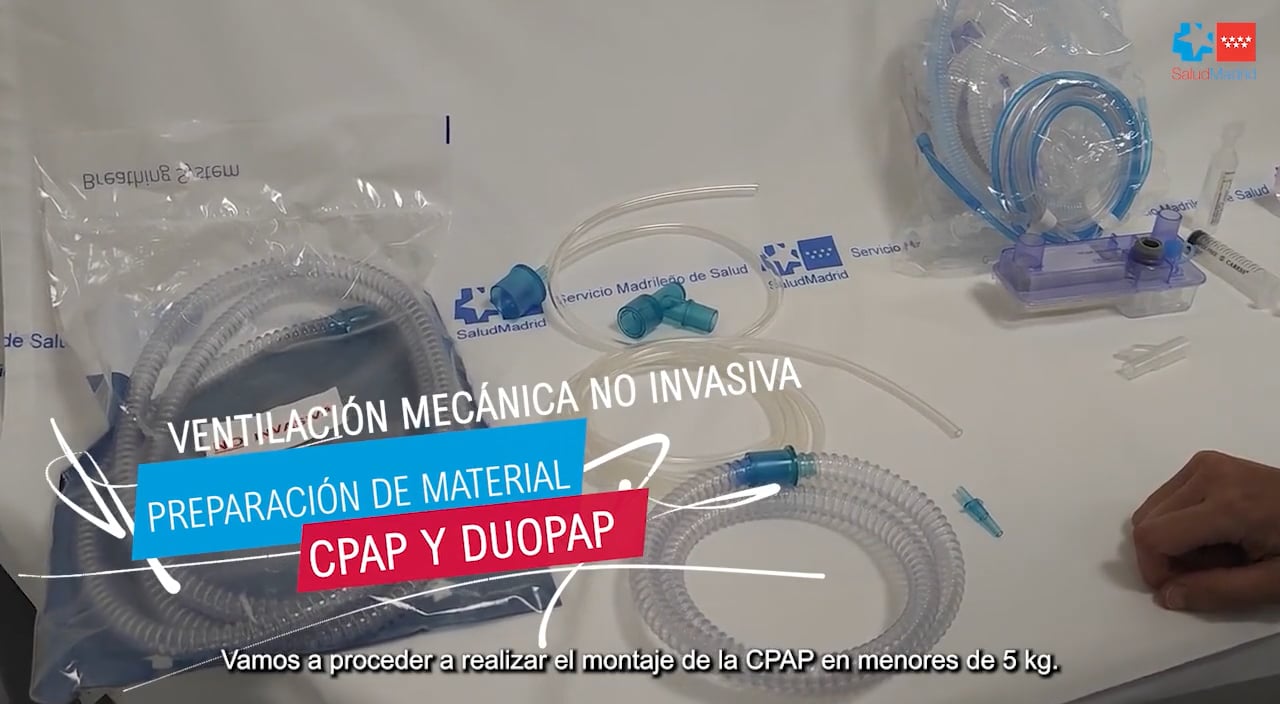 Ventilación Mecánica No Invasiva con la incubadora ATOM V-808 del SUMMA ...