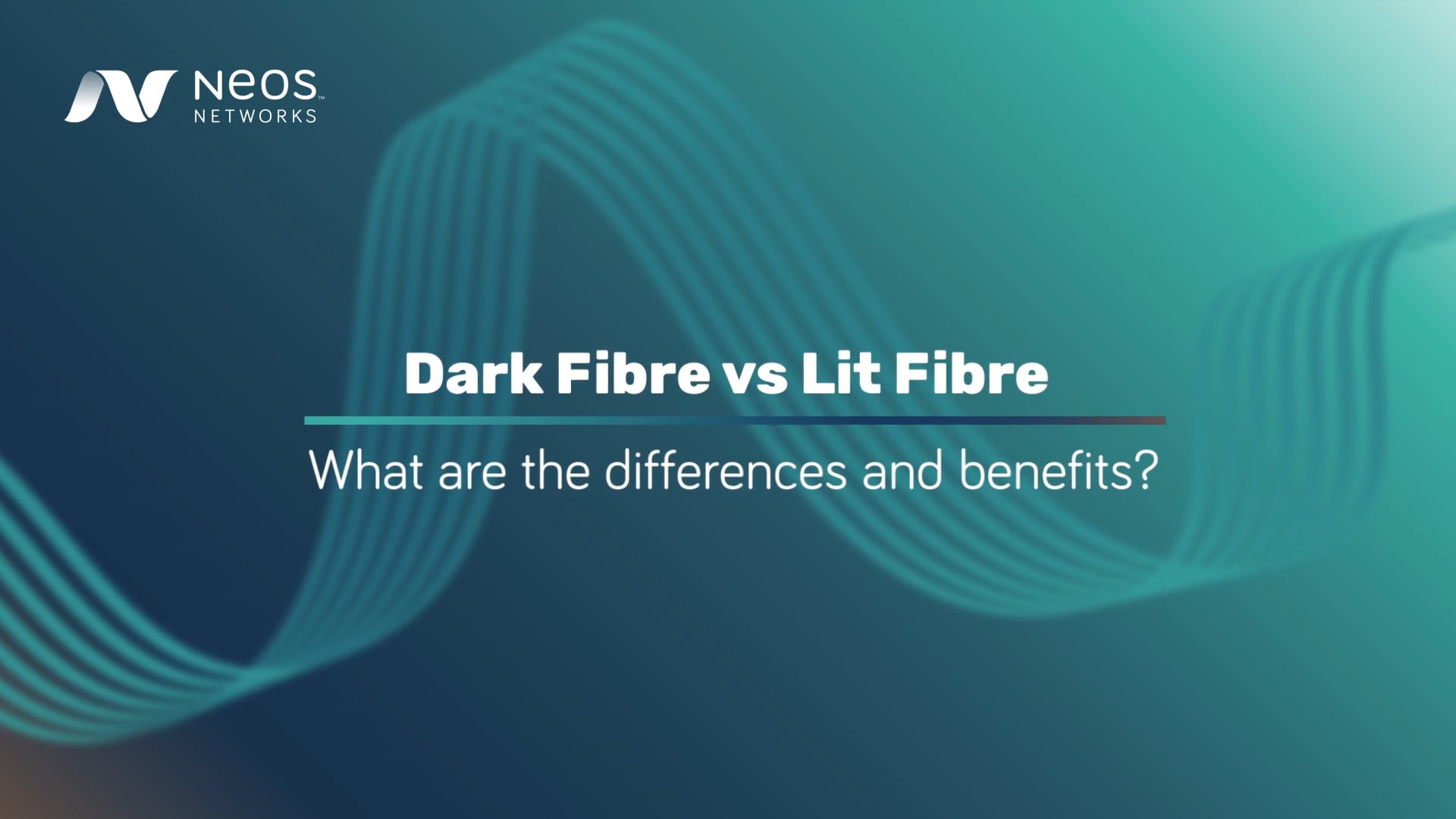 Dark Fibre vs Lit Fibre - What are the differences and benefits? on Vimeo