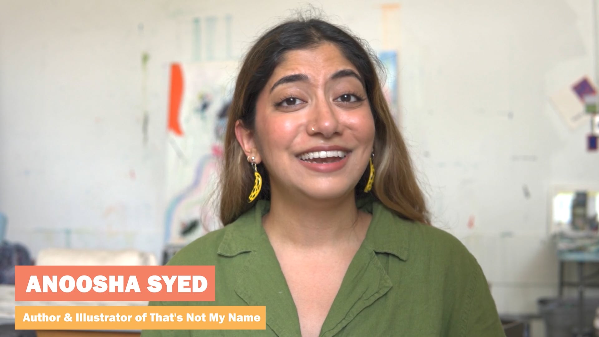 Anoosha Syed introduces her picture book That's Not My Name! on Vimeo