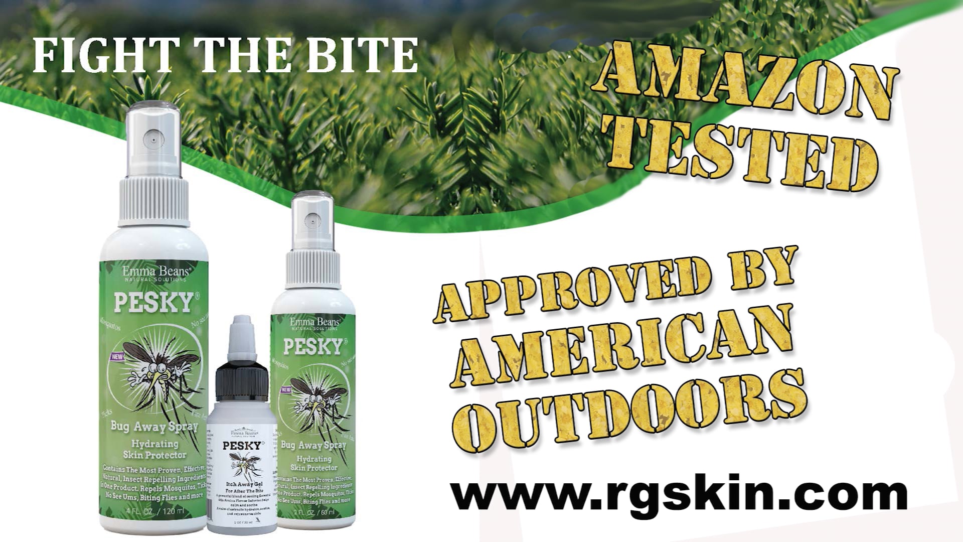 Pesky Bug Stay Away Spray on Vimeo