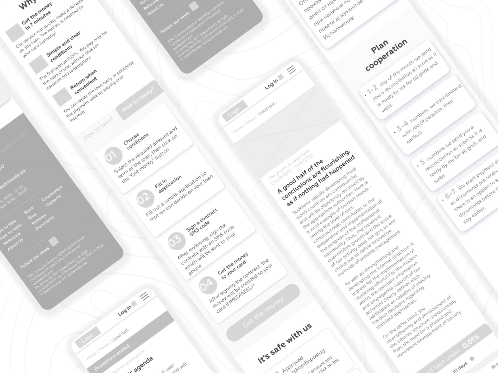 SM middle fidelity wireframes on Vimeo
