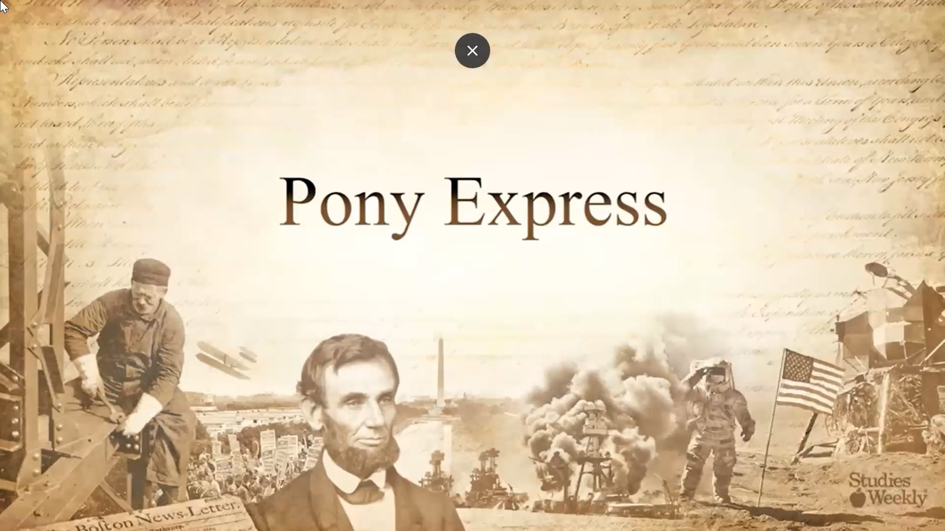 The Pony Express on Vimeo