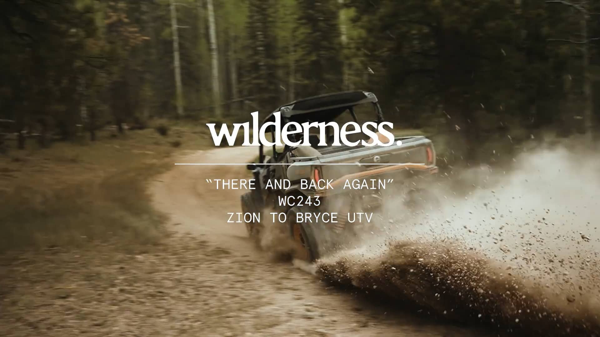 Ep. 243 "There and Back Again" | Zion to Bryce UTV on Vimeo