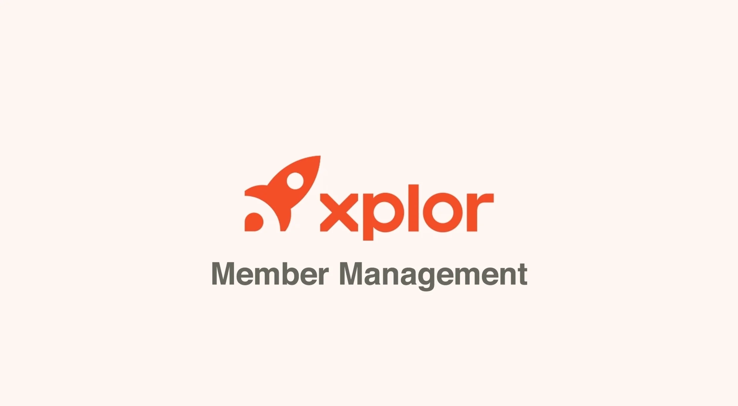 Xplor Recreation - Member Management (July 2022)