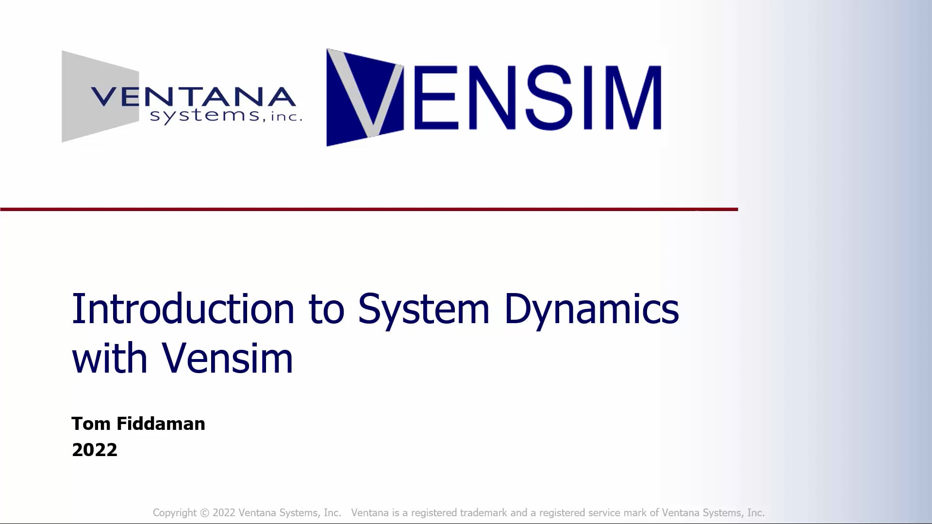 Introduction to System Dynamics with Vensim on Vimeo