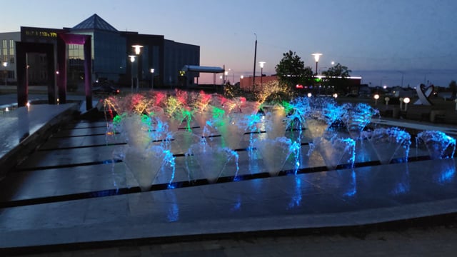 Fountain, Colors, Water. Free Stock Video - Pixabay