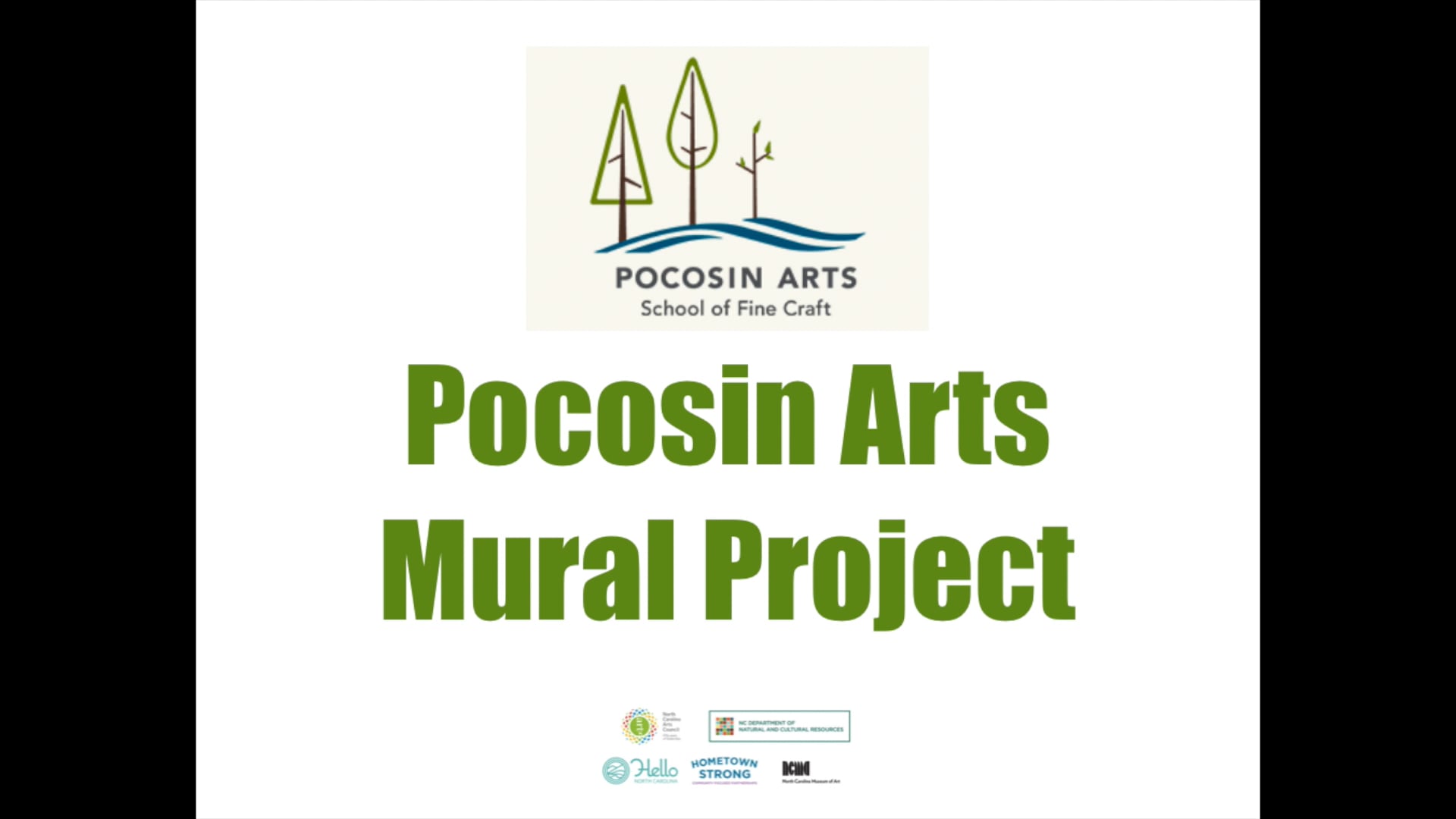 Pocosin Arts Mural Project on Vimeo