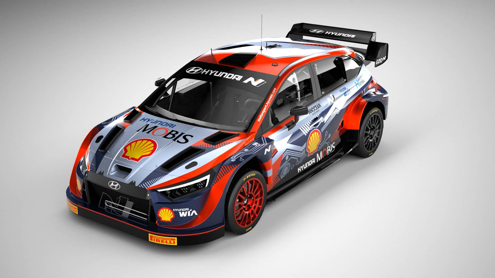 Hyundai i20 N WRC Rally1 2022 lowpoly 3D Model on Vimeo