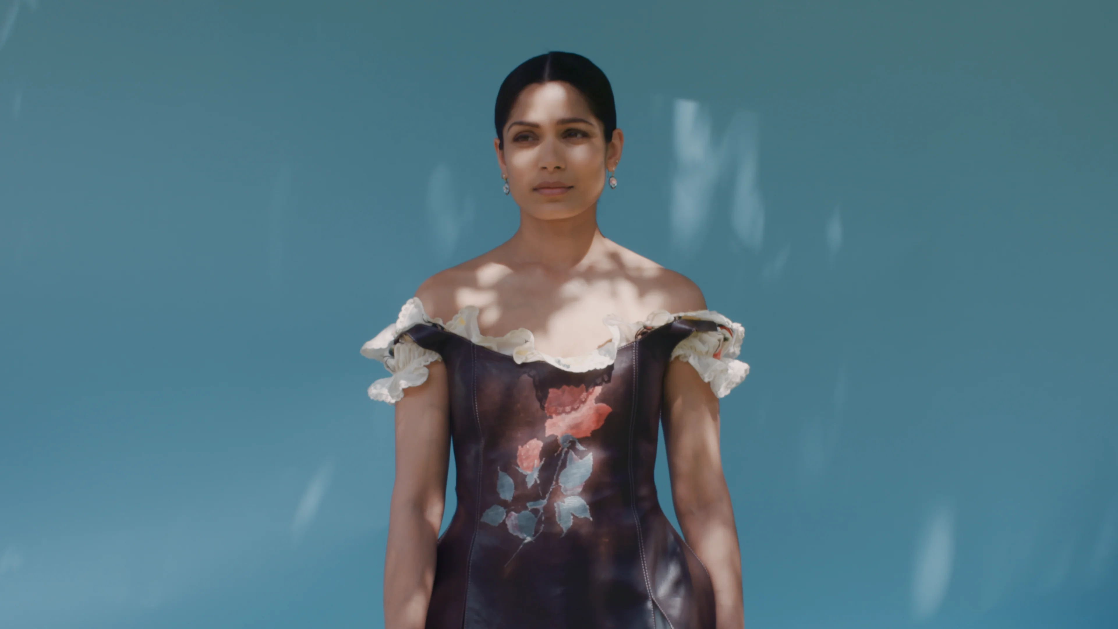Freida posing on Vimeo