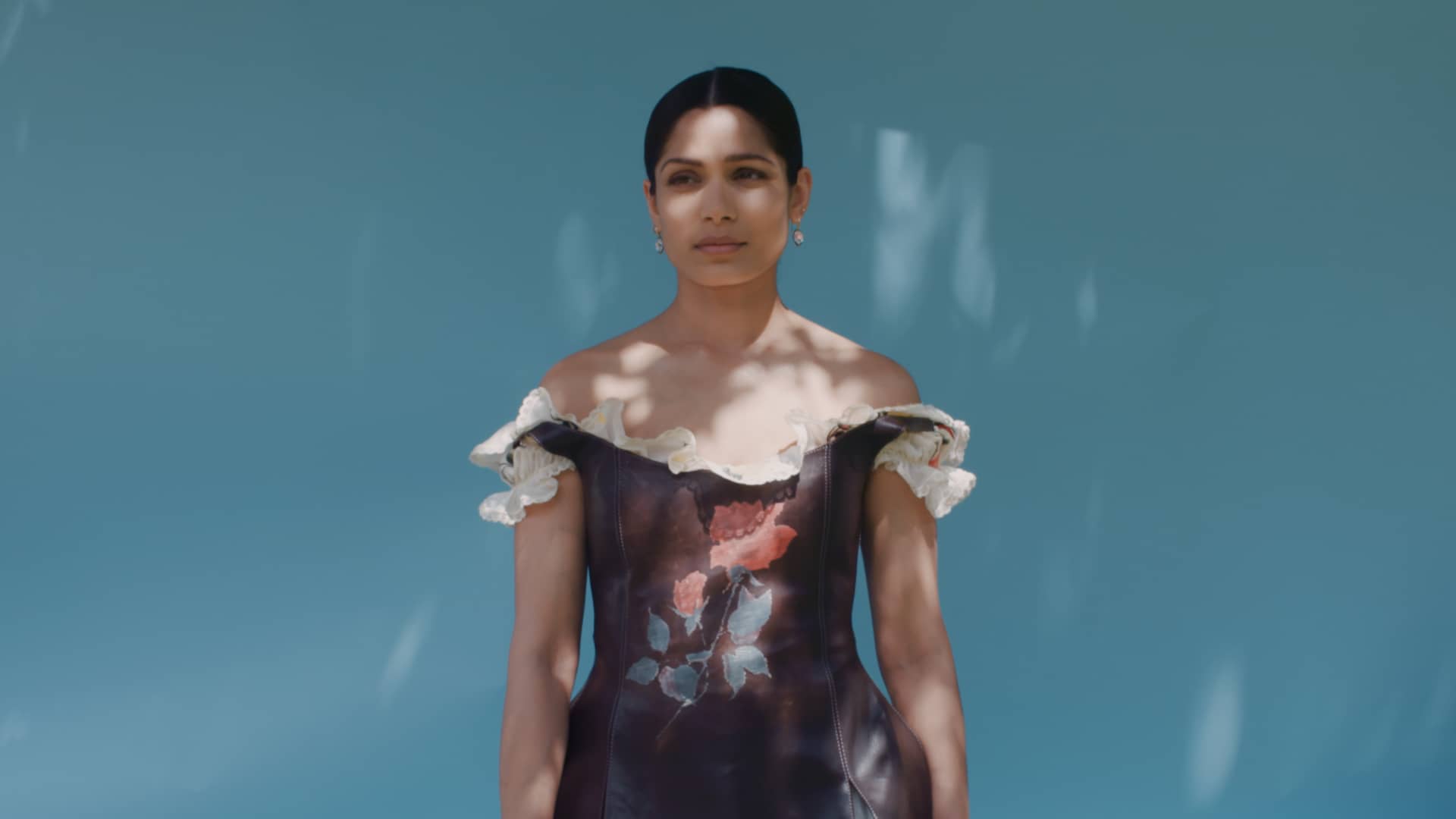 Freida posing on Vimeo