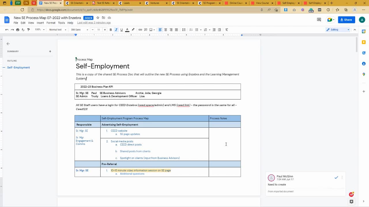 New SE Process with Enzebra on Vimeo