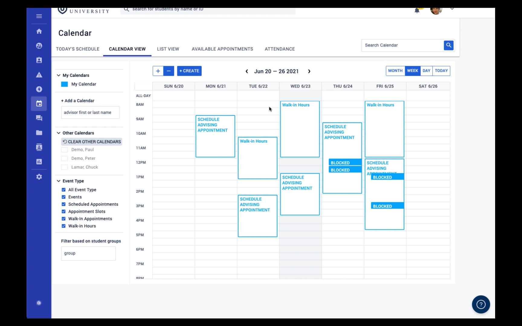 Civitas Tutorials for Advisors - 14. Appointment Slot Creation on Vimeo