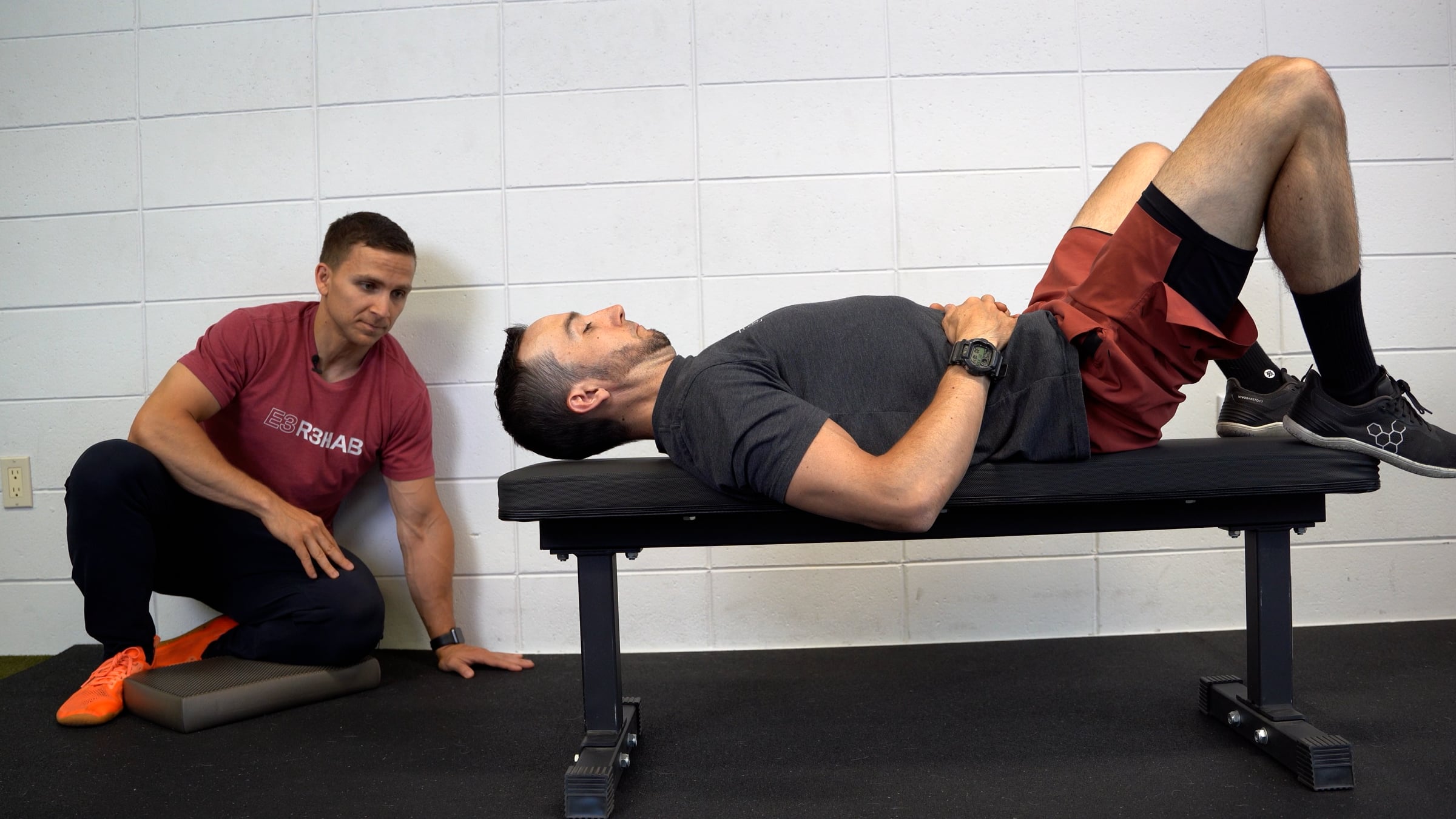 Supine Chin Tuck w/ Head Lift (Tutorial)