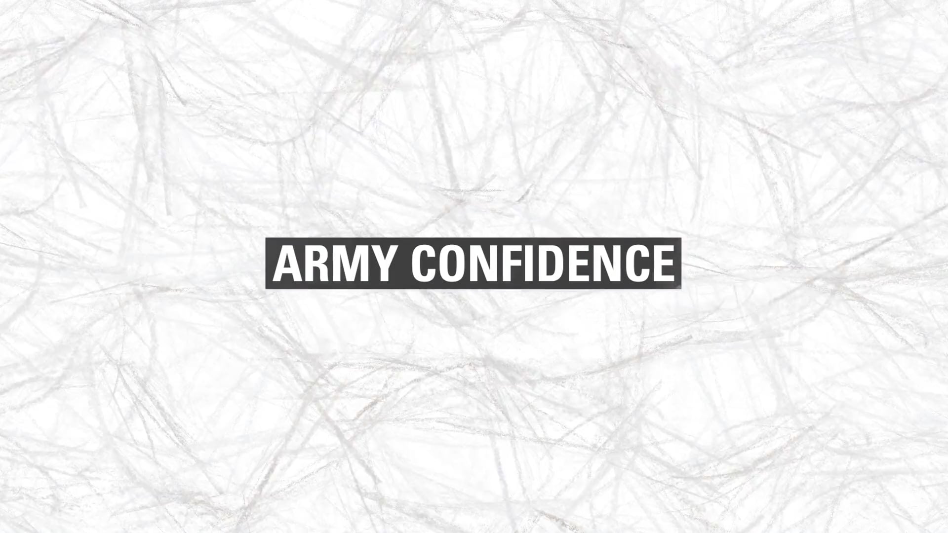 Army Confidence on Vimeo