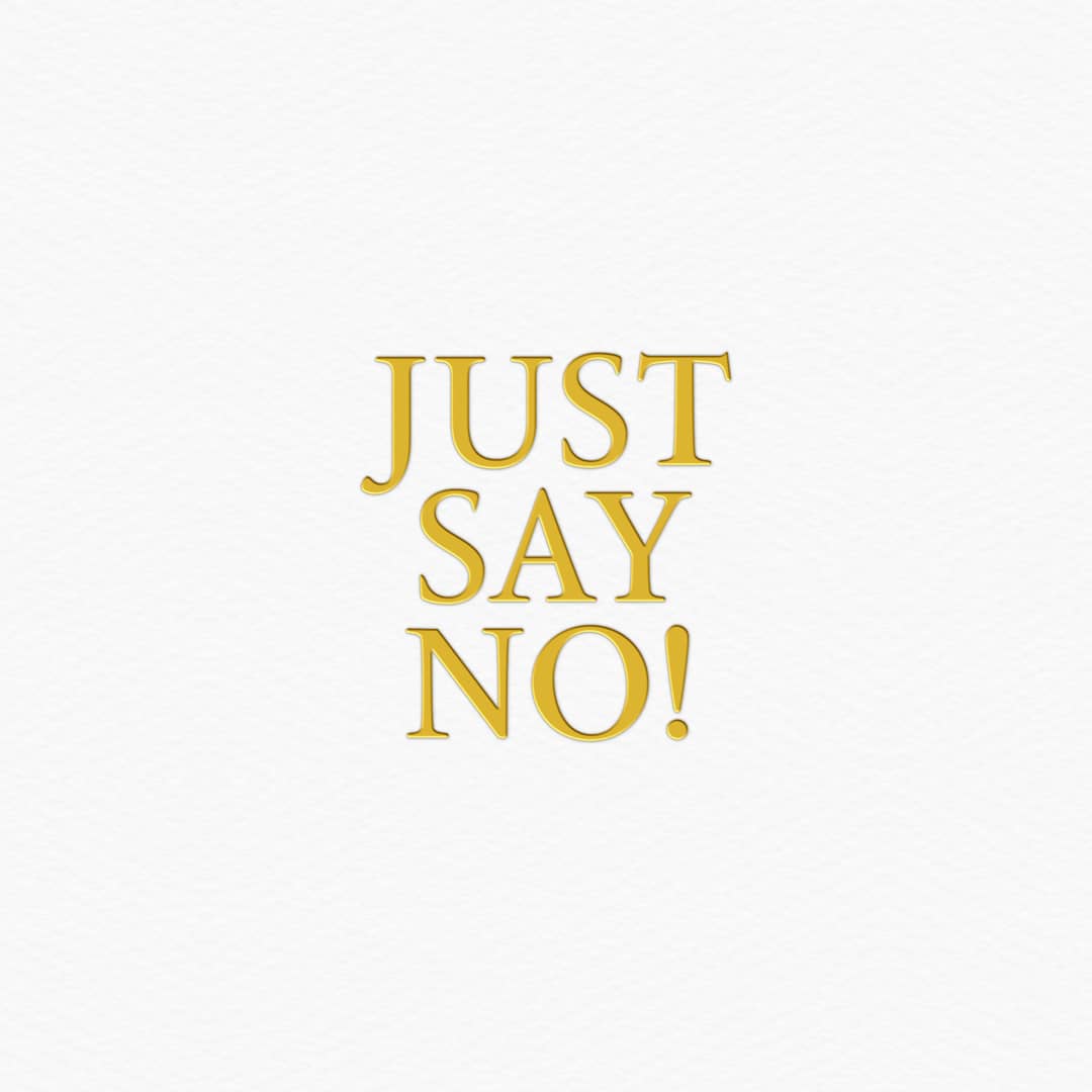 Just Say No on Vimeo