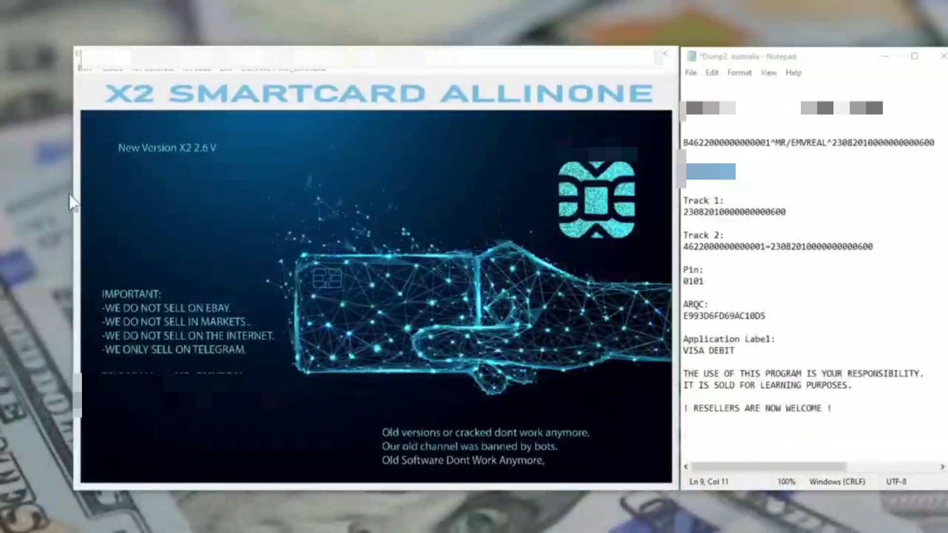 X2 emv clone credit card software pack 2022 on Vimeo