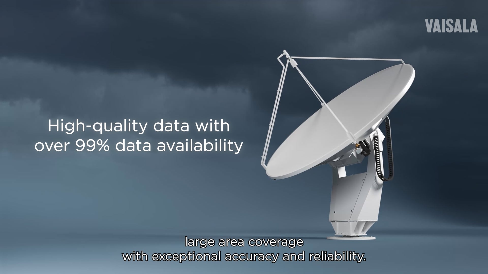 Vaisala Weather Radar (WRS300) on Vimeo