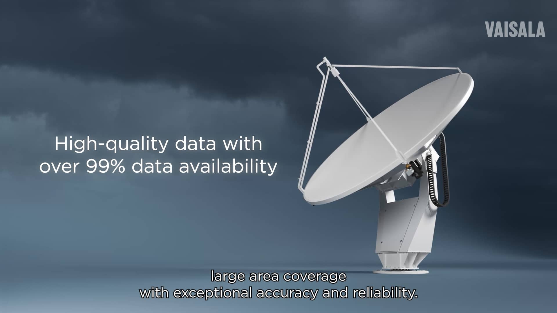 Vaisala Weather Radar (WRS300) on Vimeo