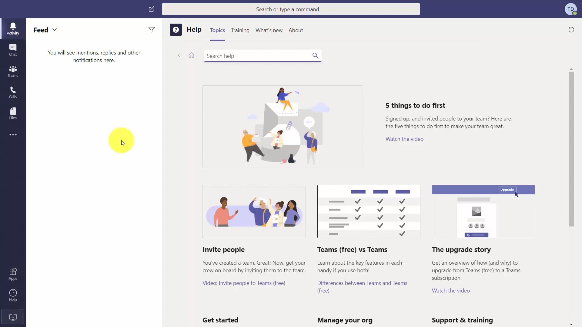 1 - The Microsoft Teams Interface on Vimeo