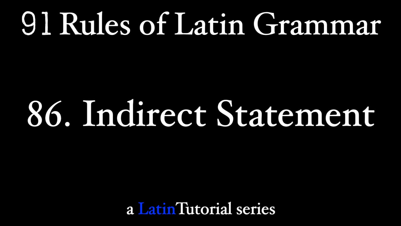 LatinTutorial