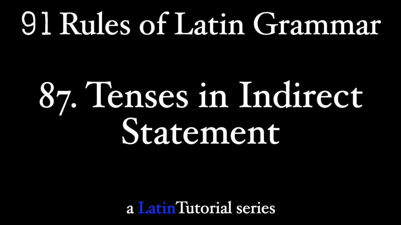 LatinTutorial