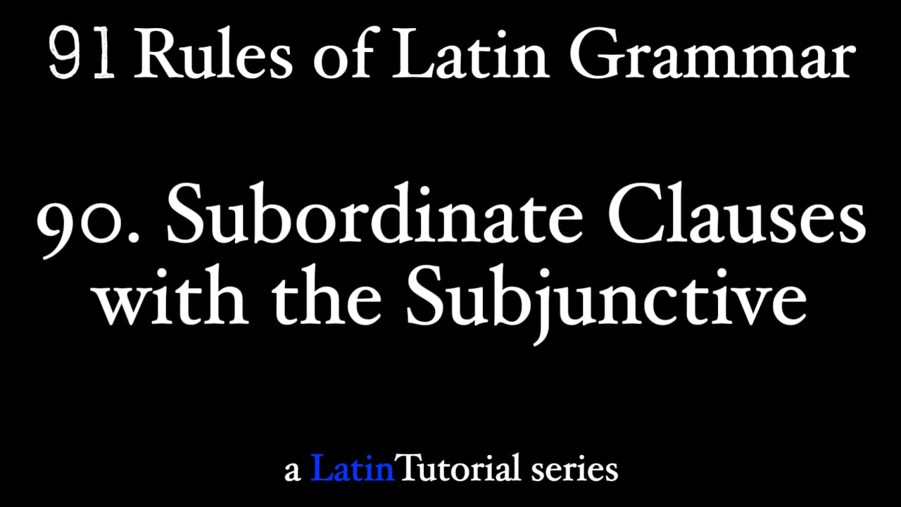 LatinTutorial
