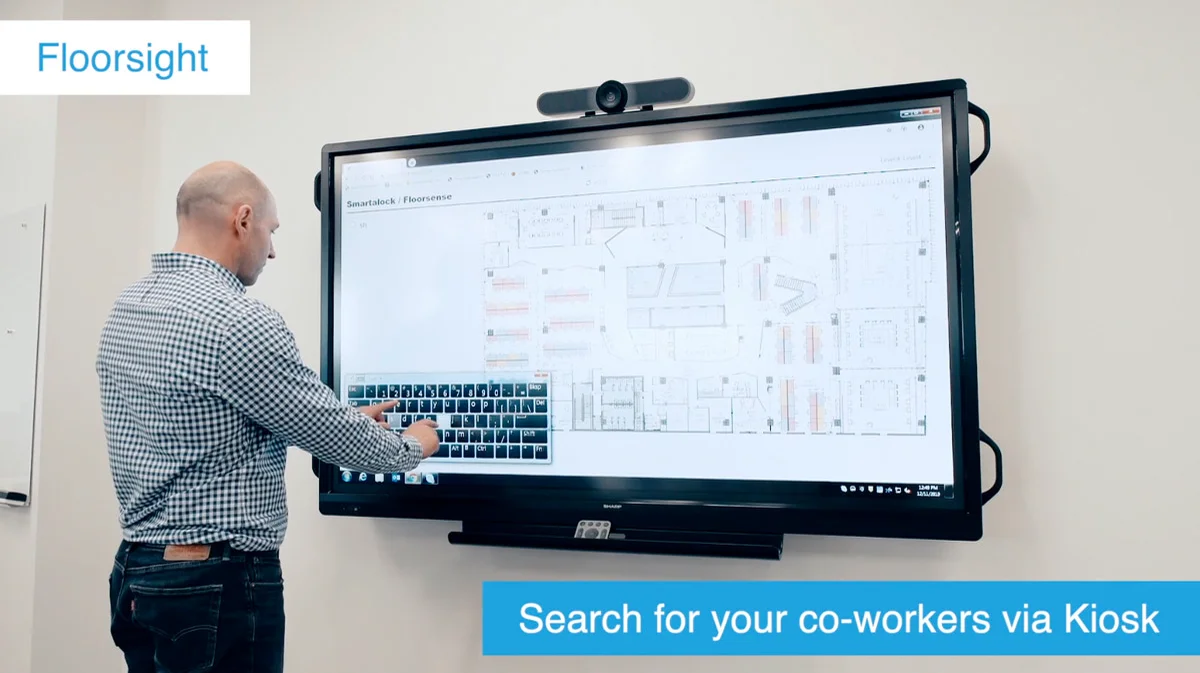 Floorsight, Smartalock & Floorsense Meeting Rooms by Smartspace