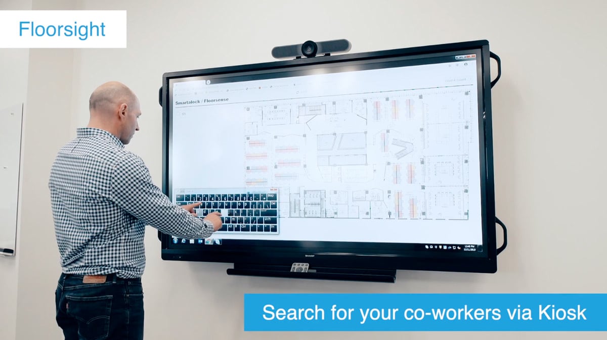 Floorsight, Smartalock & Floorsense Meeting Rooms by Smartspace