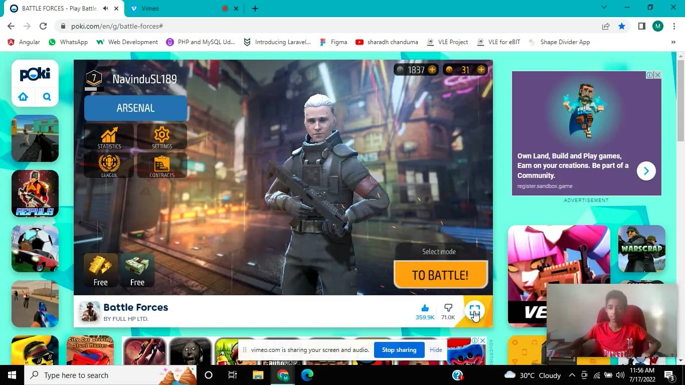 Battle Forces on Poki.com on Vimeo