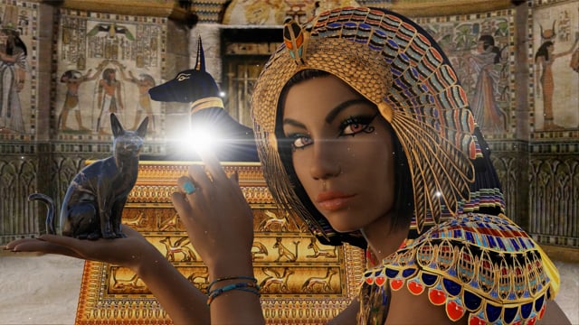Egypt, Temple, Priestess. Free Stock Video - Pixabay