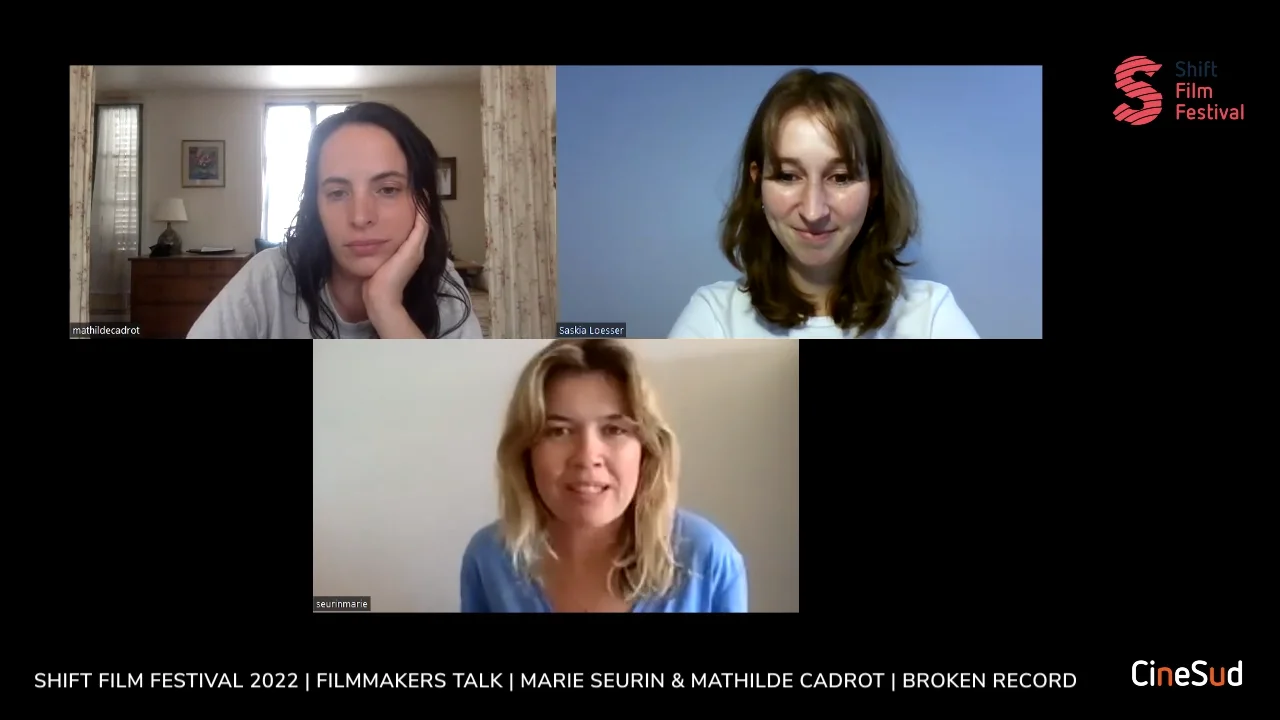 SHIFT Film Festival 2022 | Filmmakers Talk with Marie Seurin & Mathilde Cadrot | Broken Record