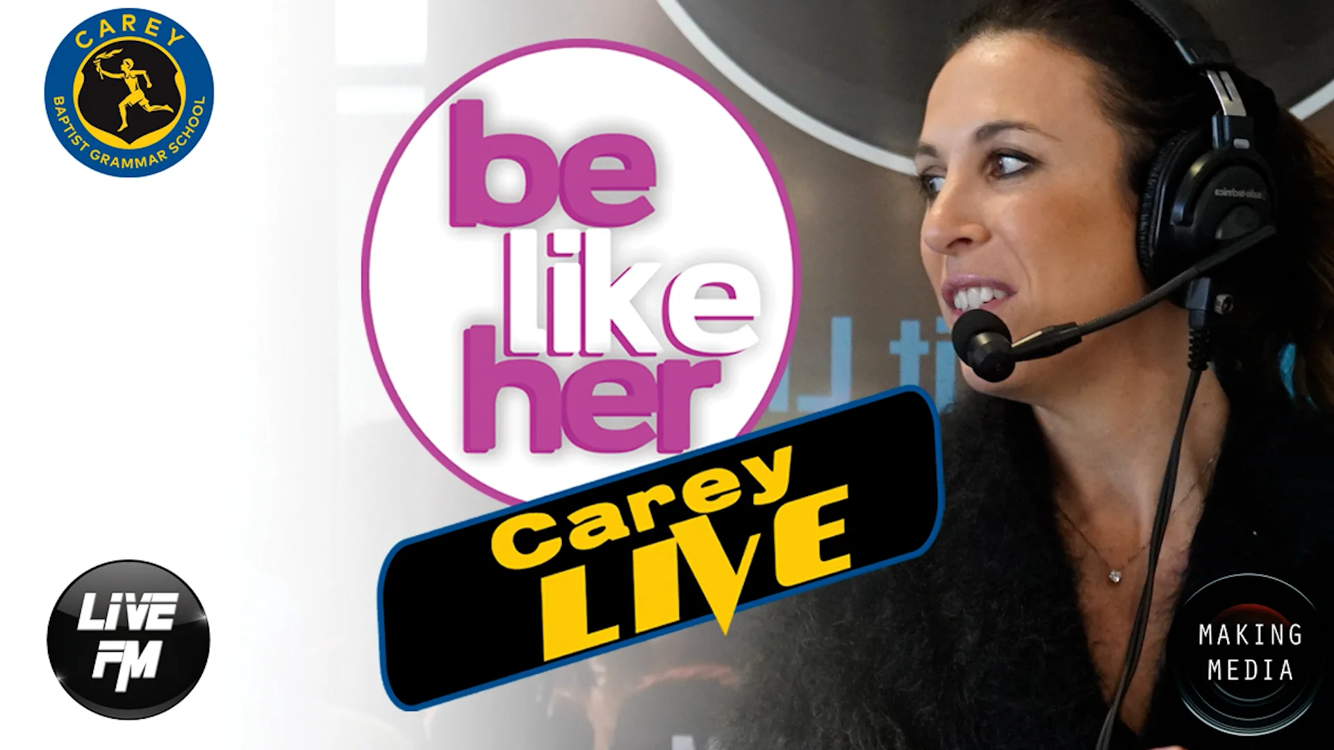 BE LIKE HER LIVE on CAREY LIVE with special guest Sandra Foti on Vimeo