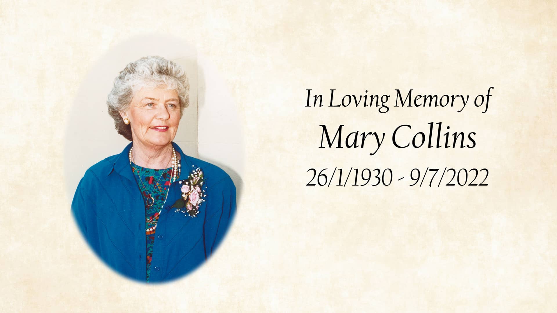 Mary Collins on Vimeo