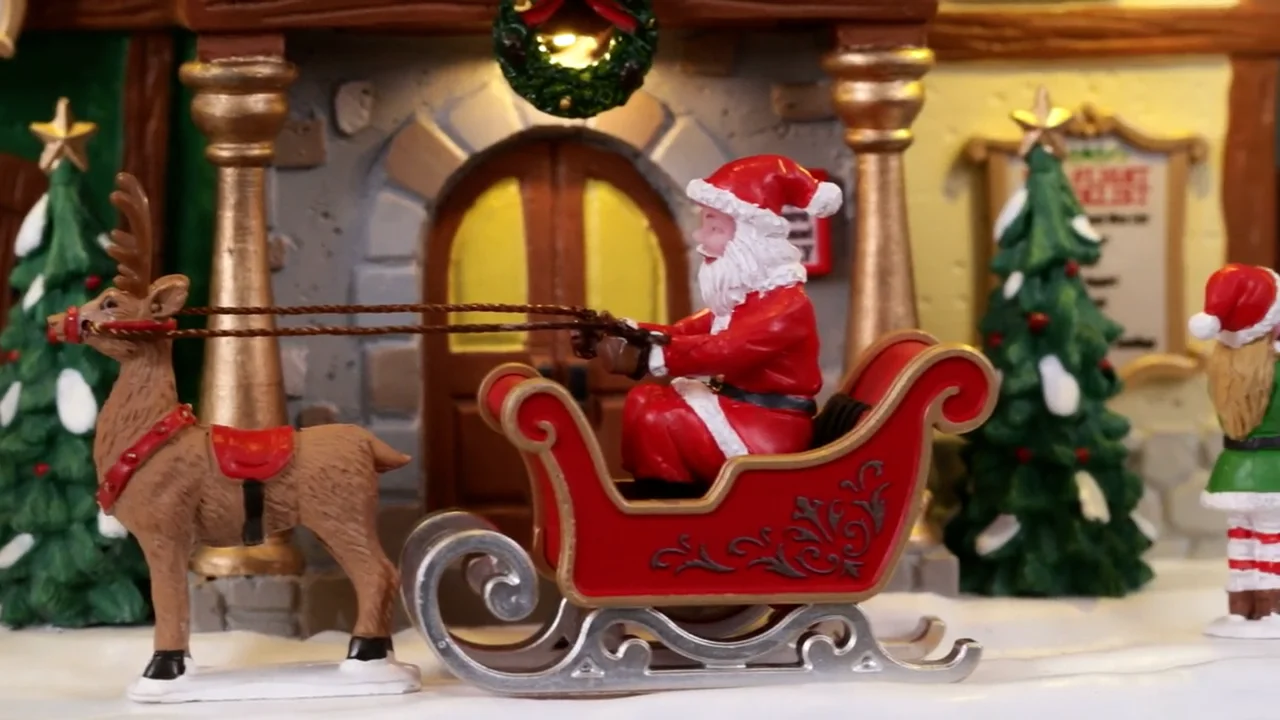 Lemax North Pole Control Tower - 25864 on Vimeo