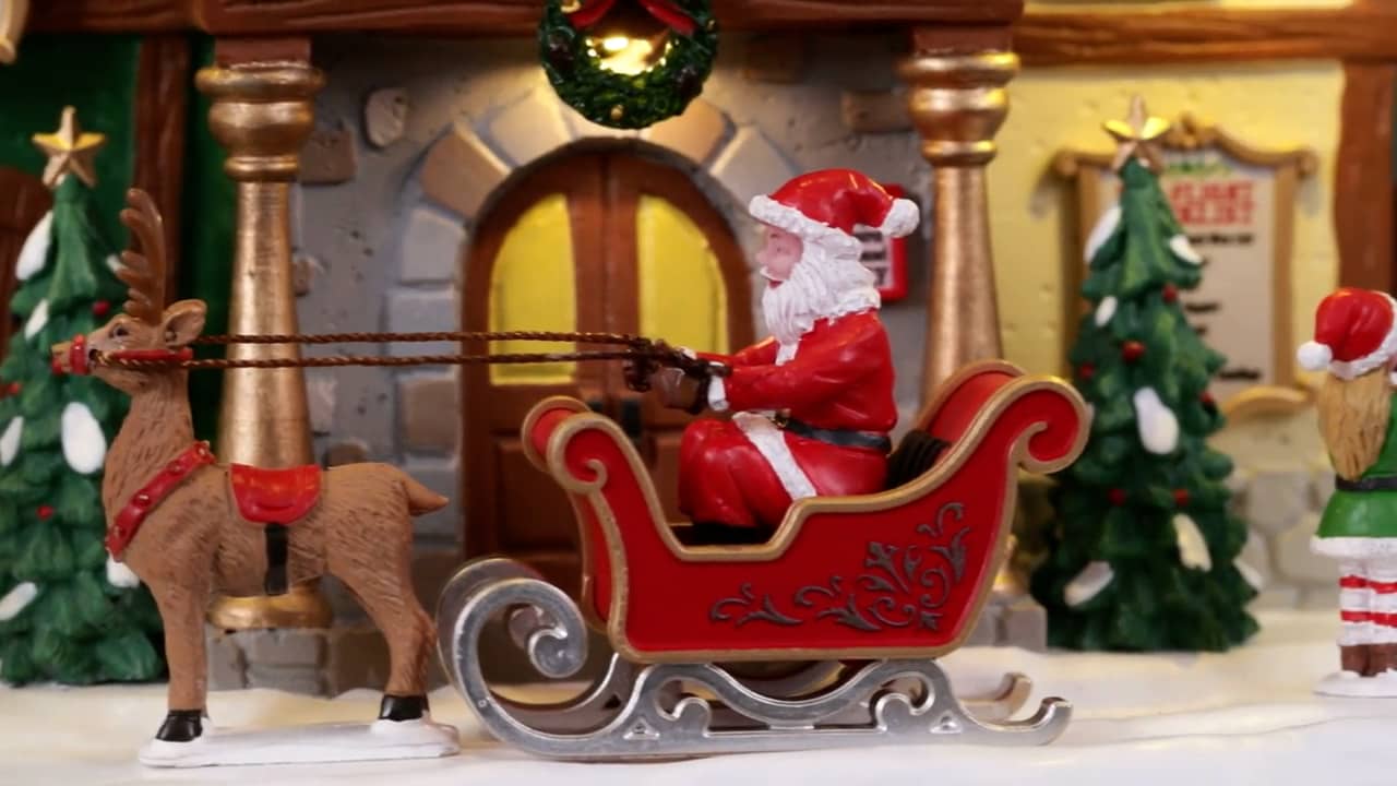 Lemax North Pole Control Tower - 25864 on Vimeo