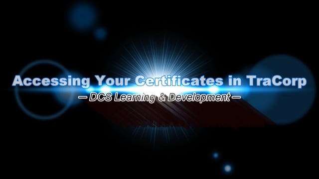 TraCorp Tutorials on Vimeo