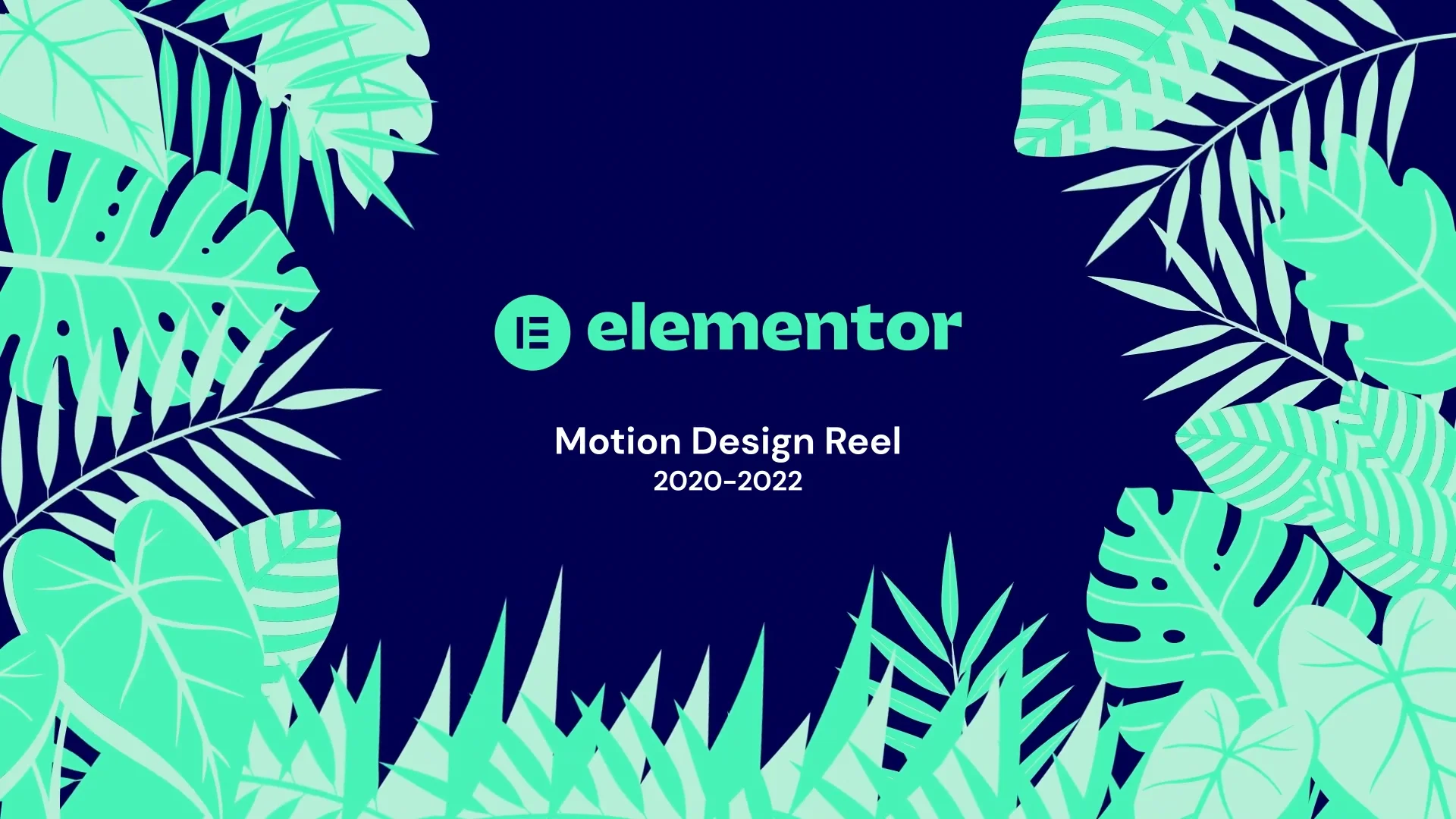Elementor Motion Reel 2020-2022 on Vimeo