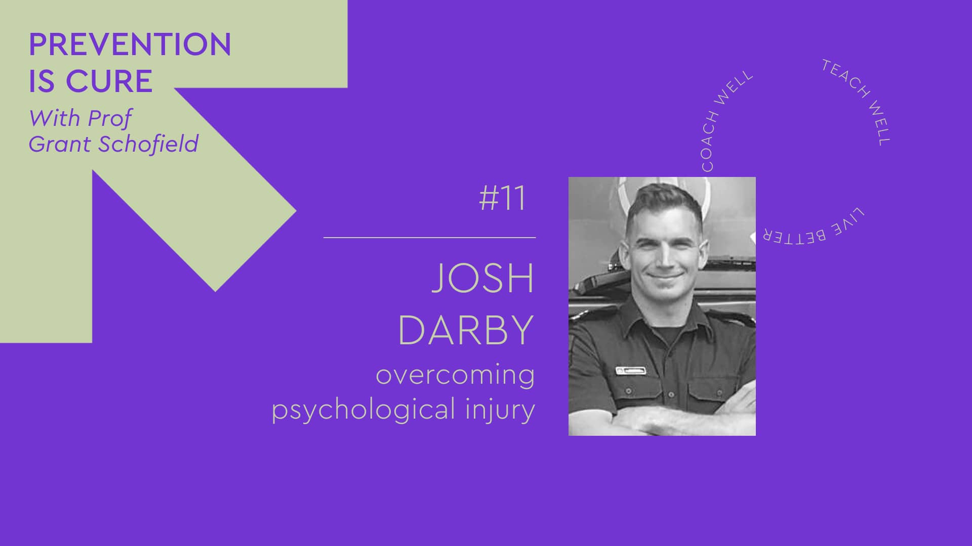 Ep #11 with Josh Darby (Mental Health Series) on Vimeo